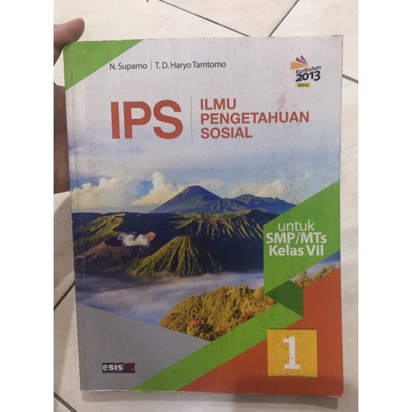 Ips Book Class 7 Middle School SECOND (1 pcs) | Shopee Philippines