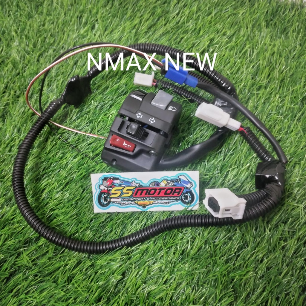 Left SWITCH VIXION ORI MINDA PNP YAMAHA ALL NEW NMAX ALL NEW AEROX 2020 ...