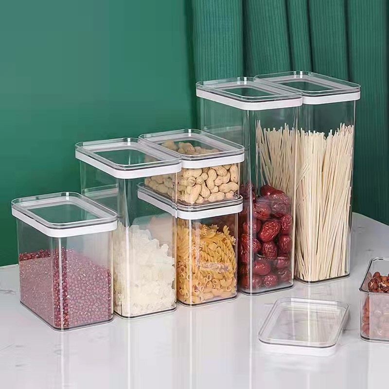 Airtight BPA Free Dry Food Grain Cereal Pasta Spaghetti Storage ...