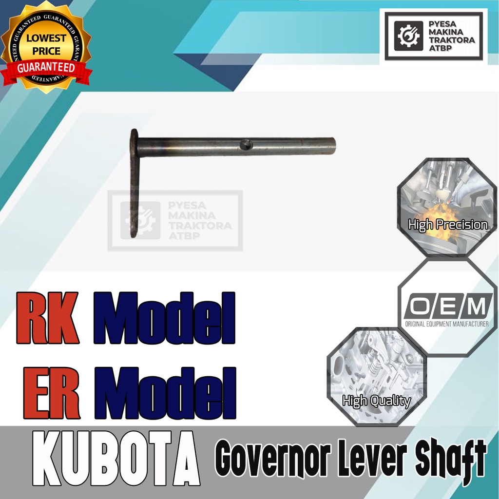 Governor Lever Shaft for Kubota ER and RK Model | Shopee Philippines