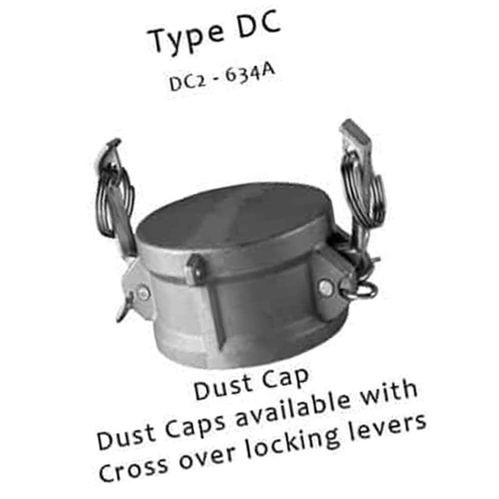 CAMLOCK ALUMINUM DUST CAP 2-1/2" ( TYPE DC ) CAM LOCK ...