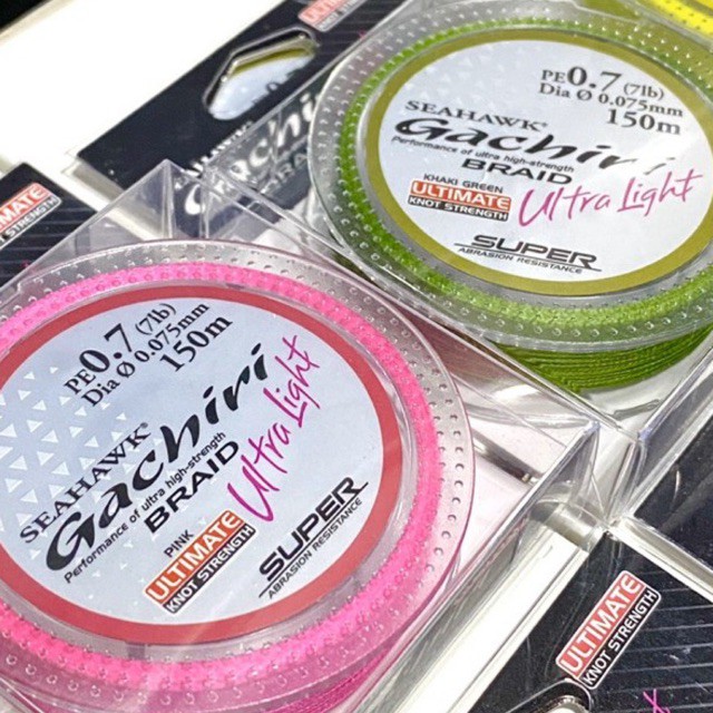 SEAHAWK GACHIRI ULTRA LIGHT BRAID 150m | Shopee Philippines