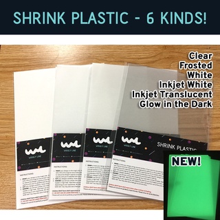 5pcs DIY Shrink Plastic - ON HAND - Shrinky Dink - Shrinkles | Shopee ...