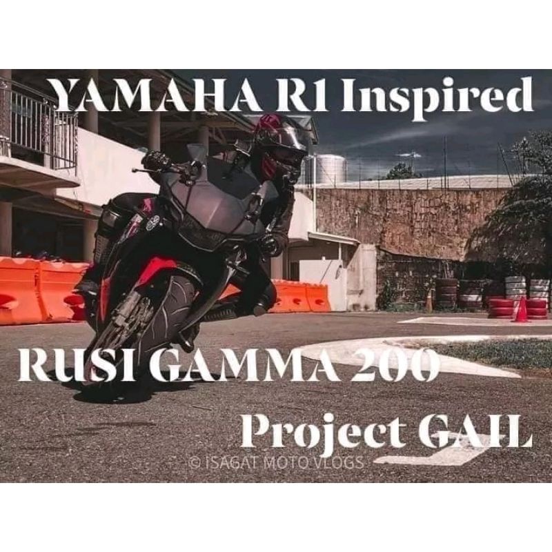 RUSI Gamma 200 Mask YAMAHA R1 Inspired | Shopee Philippines