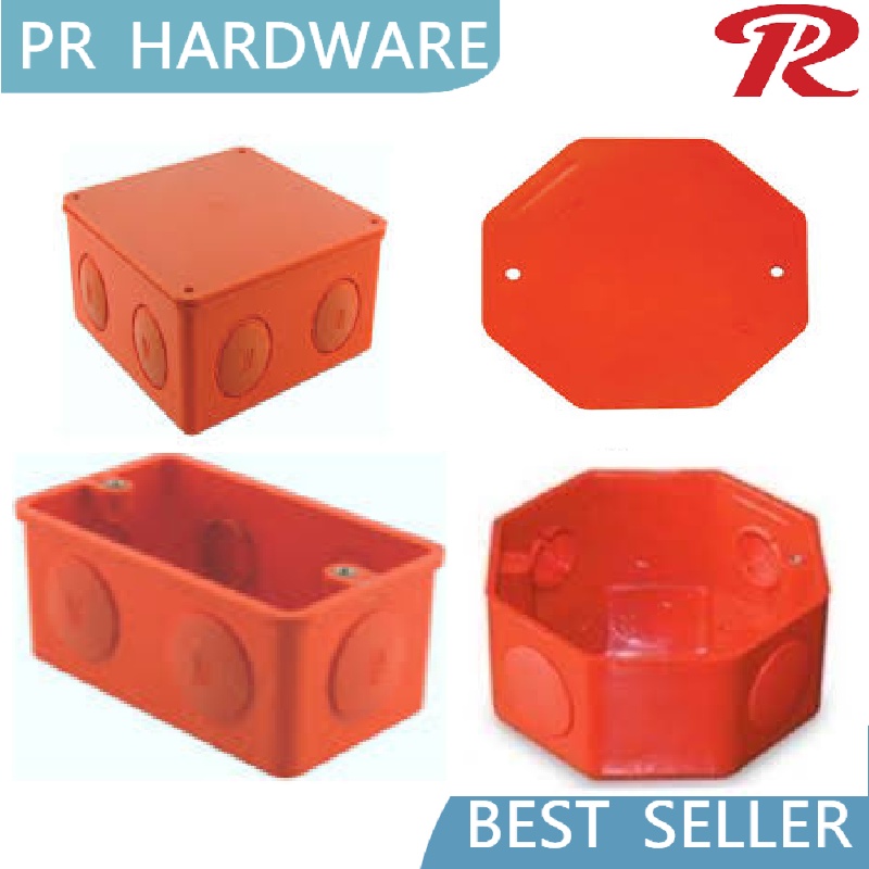 TLX PVC Junction Box w/ screw / Utility Box | Shopee Philippines