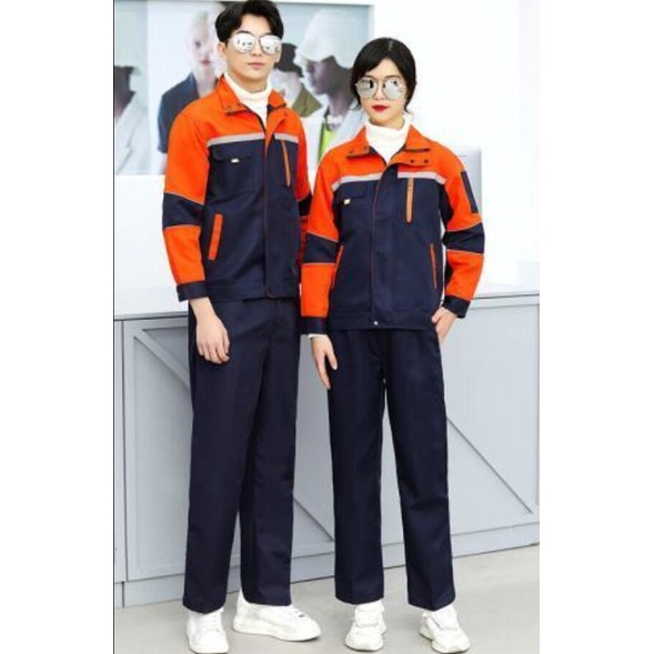 Sets Top + Pants PPE Safety Work Jacket Suits Workwear Labor ...
