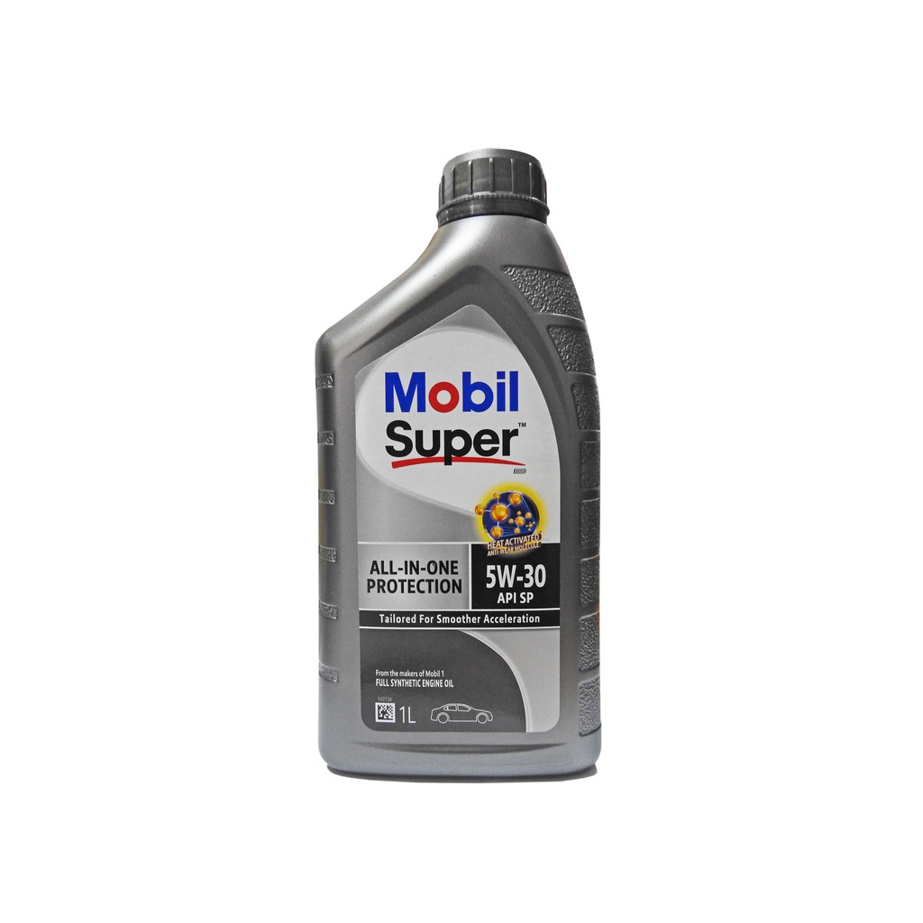 Mobil Super 3000 API SP / ILSAC GF-6A 5W30 Fully-Synthetic Gasoline ...