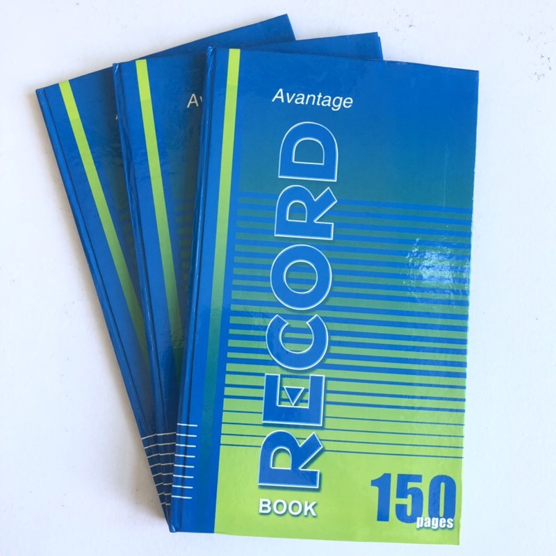 Record Book 150/300/500 pages (Valiant or Advantage) | Shopee Philippines