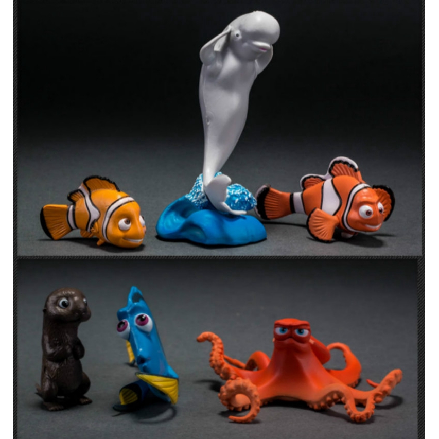 PVC Model Aquarium Finding Nemo Decoration Fish Cartoon Dory Nemo ...
