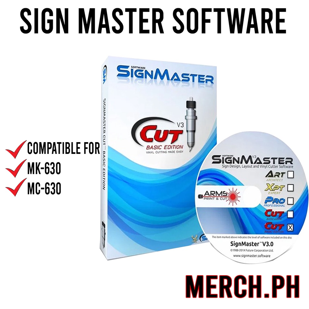 Sign master software for Cuyi mk630 and MC 630 Cutter Plotter | Shopee ...