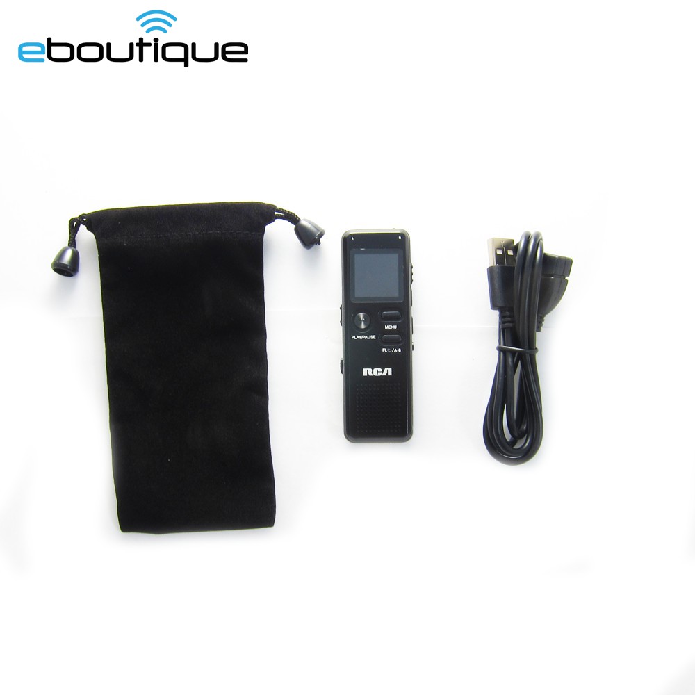 RCA 8GB Compact Digital Voice Sound Audio Recorder (VR5188) | Shopee ...