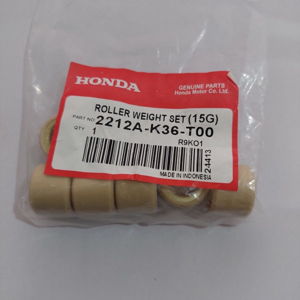 Honda CLICK 125 /150 Pulley Ball 15G Flyball Set 2212A-K36-T00 Genuine ...