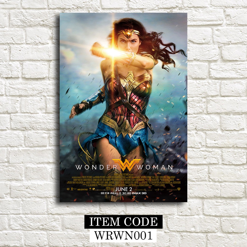 Wonder Woman (2017) Posters | Shopee Philippines
