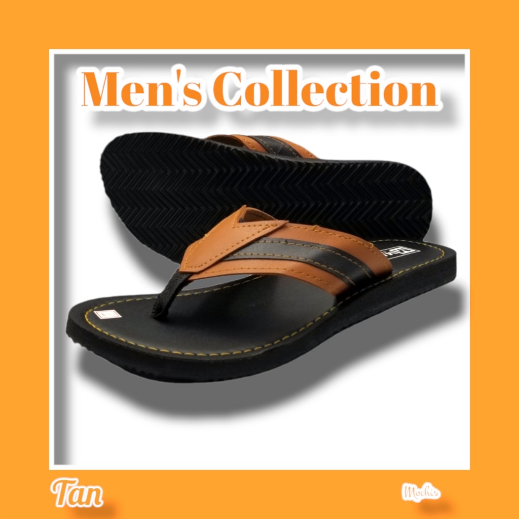 Marikina 'AN-11' Men's Heavy-Quality 'Sipit' Slippers (Double-Stich ...