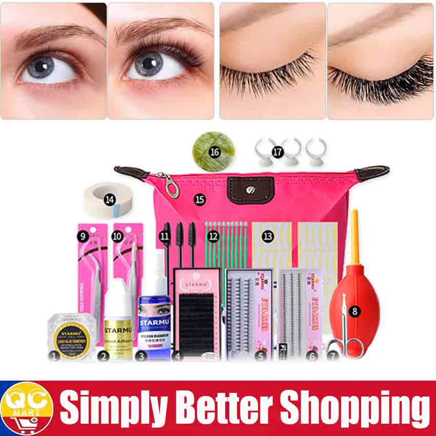 Professional False Eyelashes Extension Training Set Grafting Eyelash ...