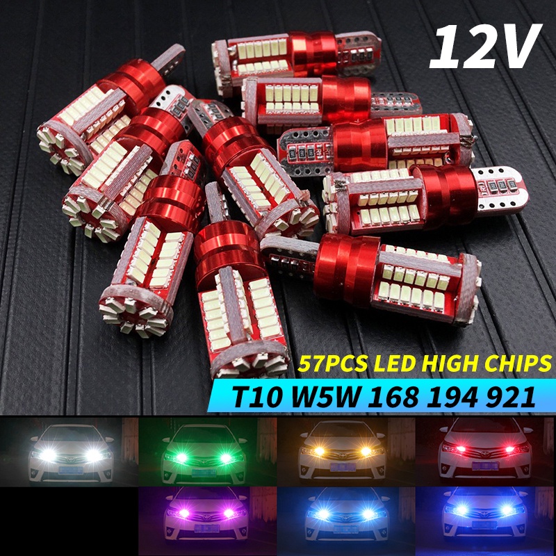 Car T10 Led 192 W5W 57SMD Car LED lamp The width light Small bulbs DRL ...