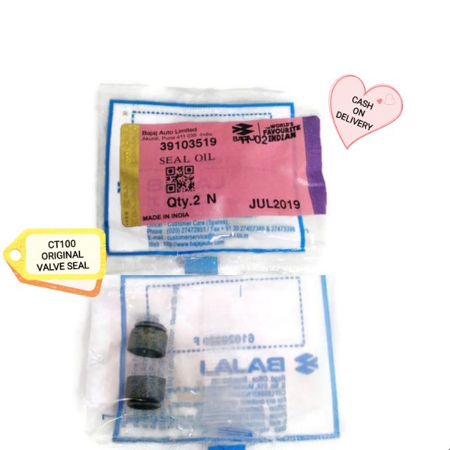 CT100 VALVE SEAL ORIGINAL (SET) | Shopee Philippines