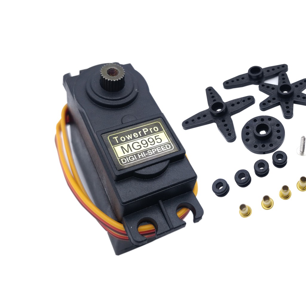 mg995 servo 360deg 1 Set Digital Geared Servo Motor MG995 360 Degree ...
