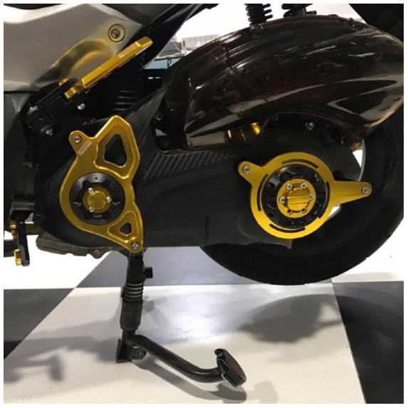 Nmax Engine Cover Crankcase Cover Front and Rear (Set) Full CNC With ...