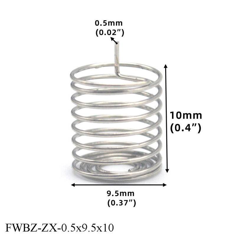 20PCS Switch Carbon Steel Electronic The Key Sensor Conical Board Flat ...