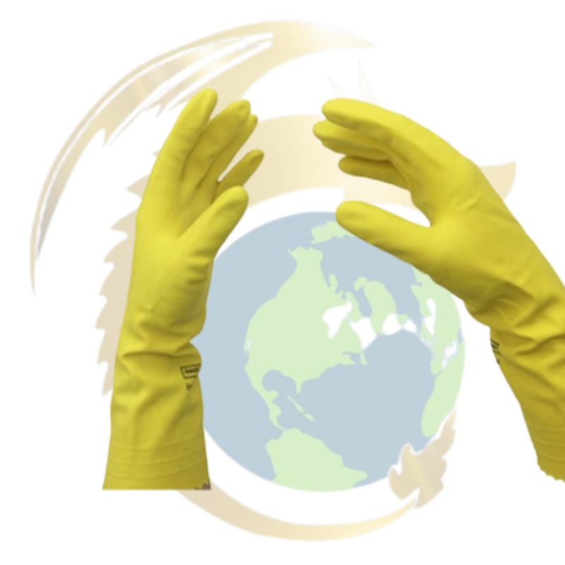 Ansell Excel Yellow Gloves | Shopee Philippines