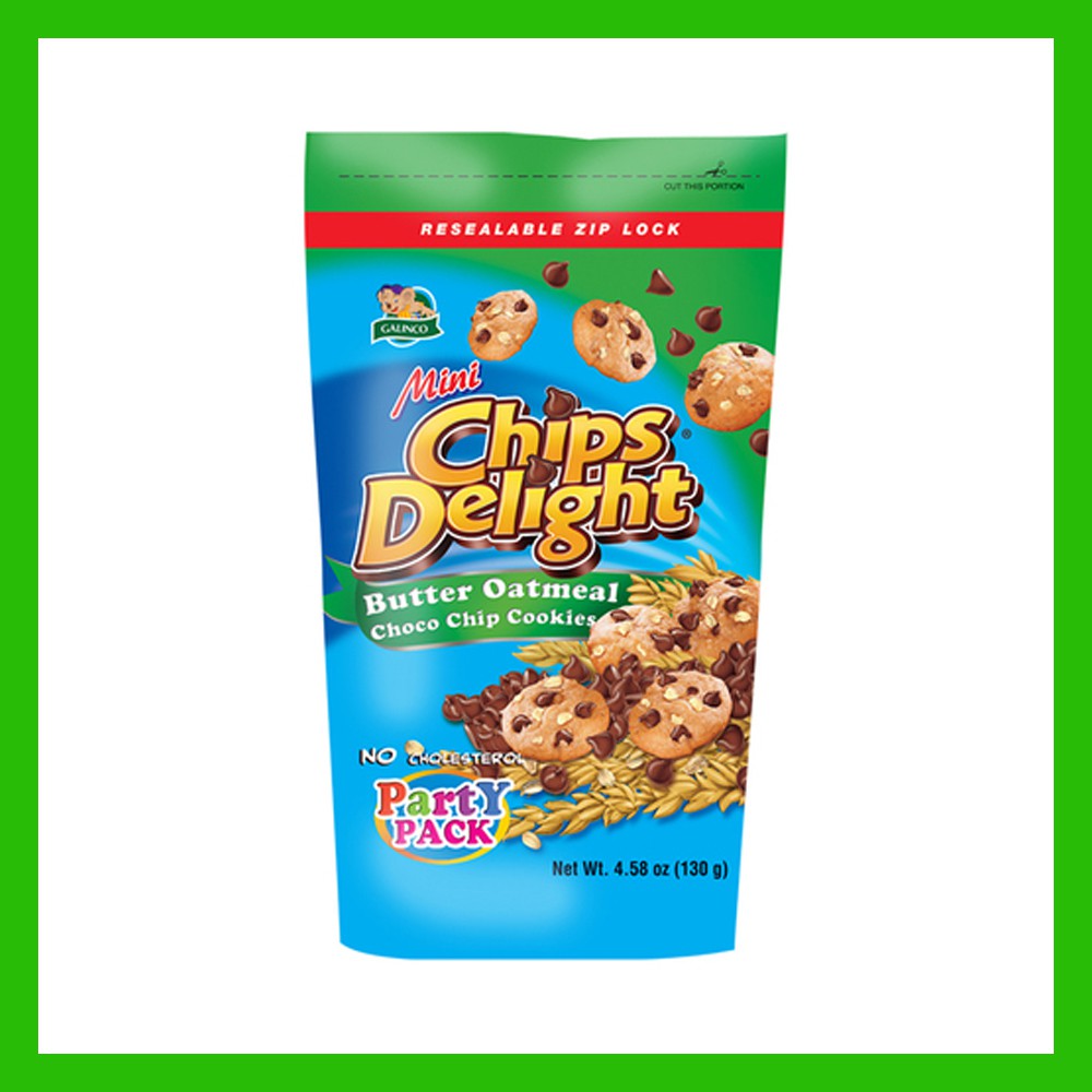 Chips Delight Mini Chocolate Chip Cookies 130g | Shopee Philippines