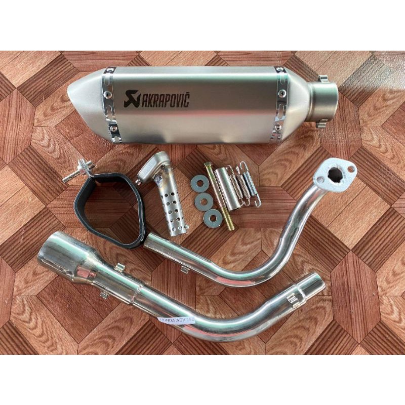 Full System Exhaust Akrapovic Pipe for HONDA ADV 150 | Shopee Philippines