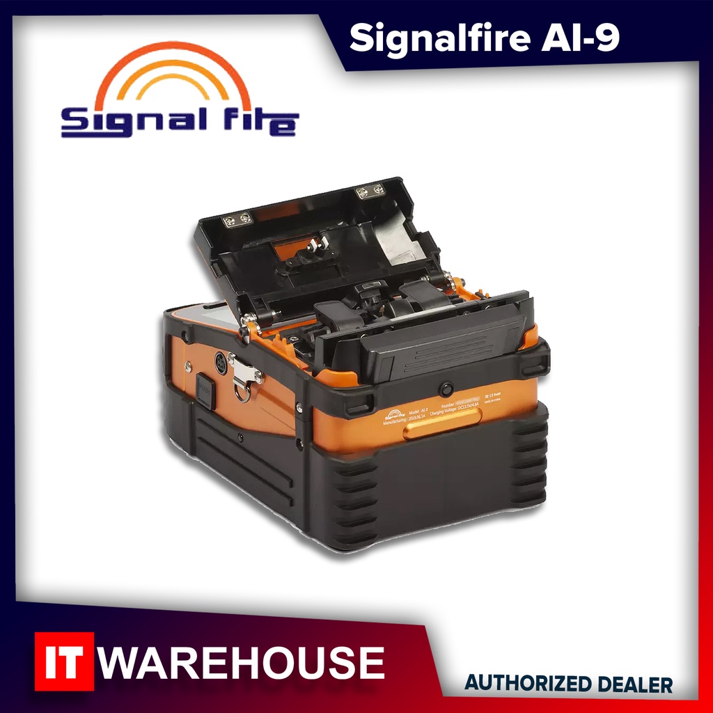 Signalfire AI-9 Fusion Splicer Kit - Automatic 5-Seconds Fiber Power ...