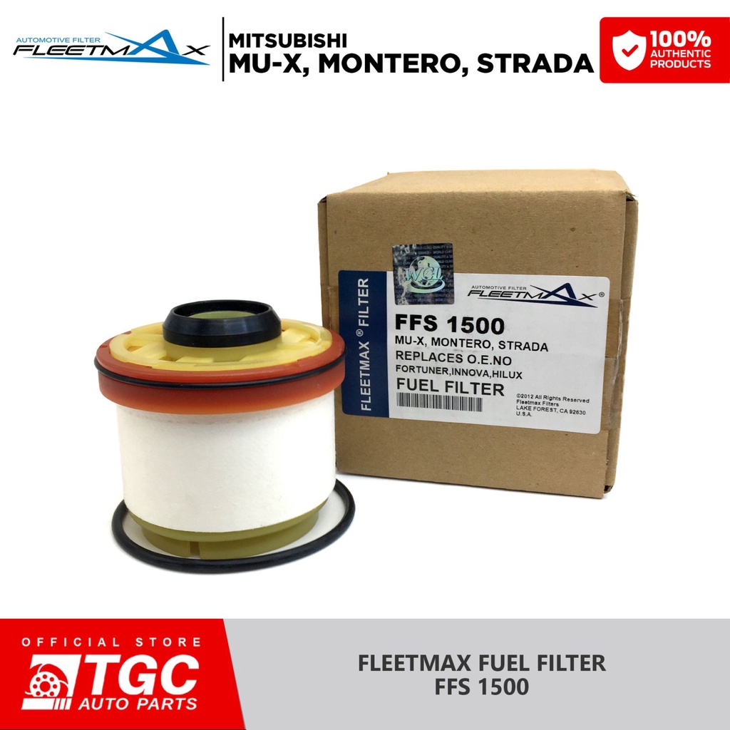 Fleetmax Fuel Filter Toyota Innova, Fortuner Hi-Lux 2005-2015 ...