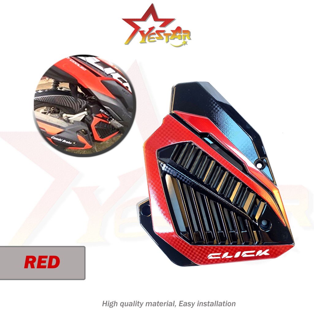YESTAR 2 Tone Radiator Cover For Honda Click 125i/150i V1/V2 MOTORCYCLE | Shopee Philippines