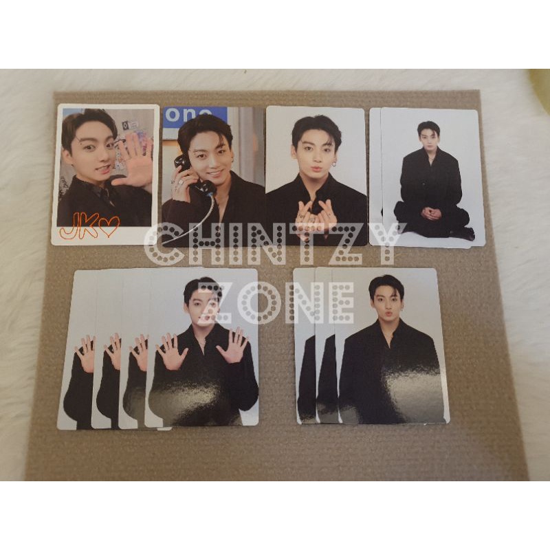 OFFICIAL BTS Jungkook Permission To Dance On Stage Mini Photocard JK ...