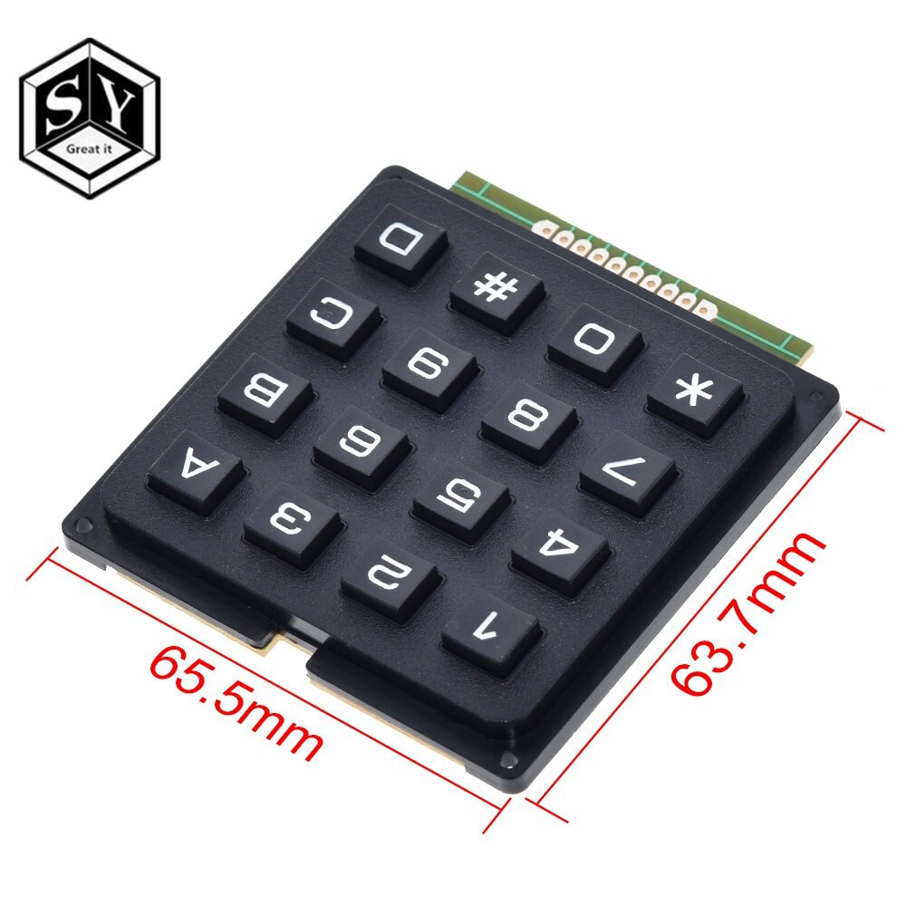 4x4 Matrix Array 16 Keys 44 Switch Keypad Keyboard Module For Arduino Shopee Philippines