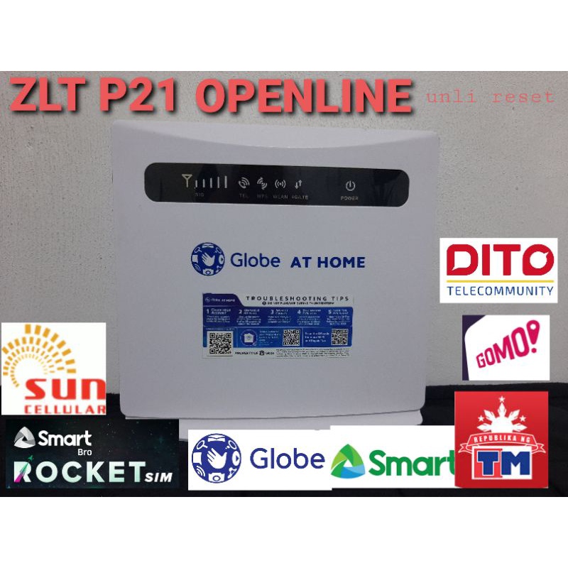ZLT P21 Modem Permanent Openline Super admin (used/2ndhand) | Shopee ...