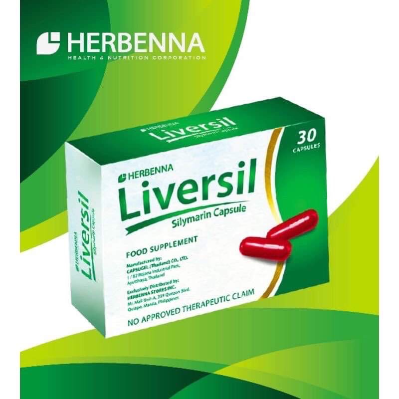 Liversil Silymarin Capsule 30’s (2 Box) | Shopee Philippines