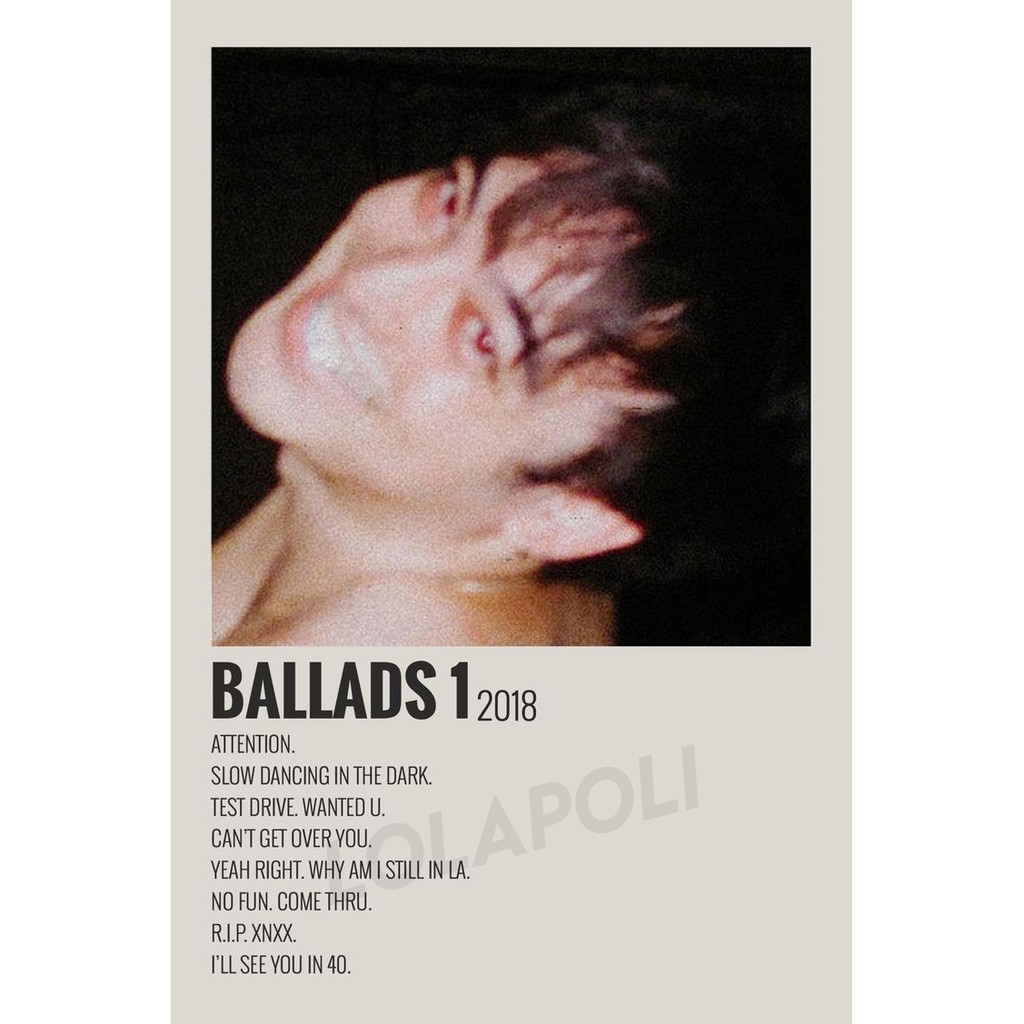 Ballads Album Cover Poster 1 - Joji | Shopee Philippines