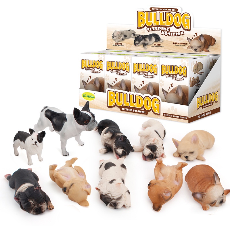 ♛In Stock Wholesale♛Children's Simulation Animal Sleeping Posture Dog ...