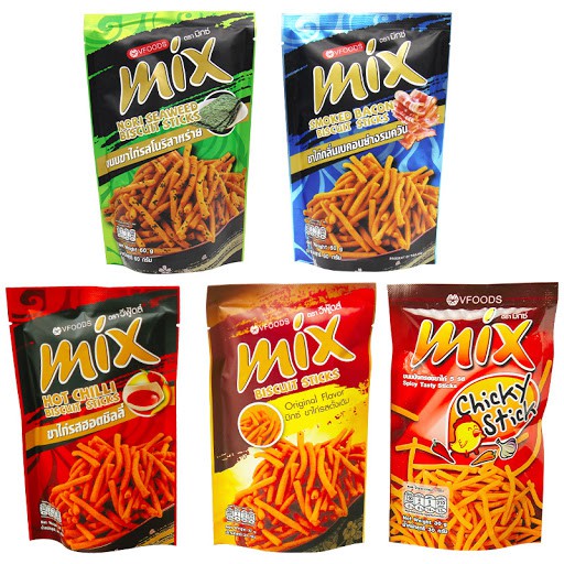Thailand Snack Mix Sticky 60gr/Kazuki Snack/Thailand Snack | Shopee ...