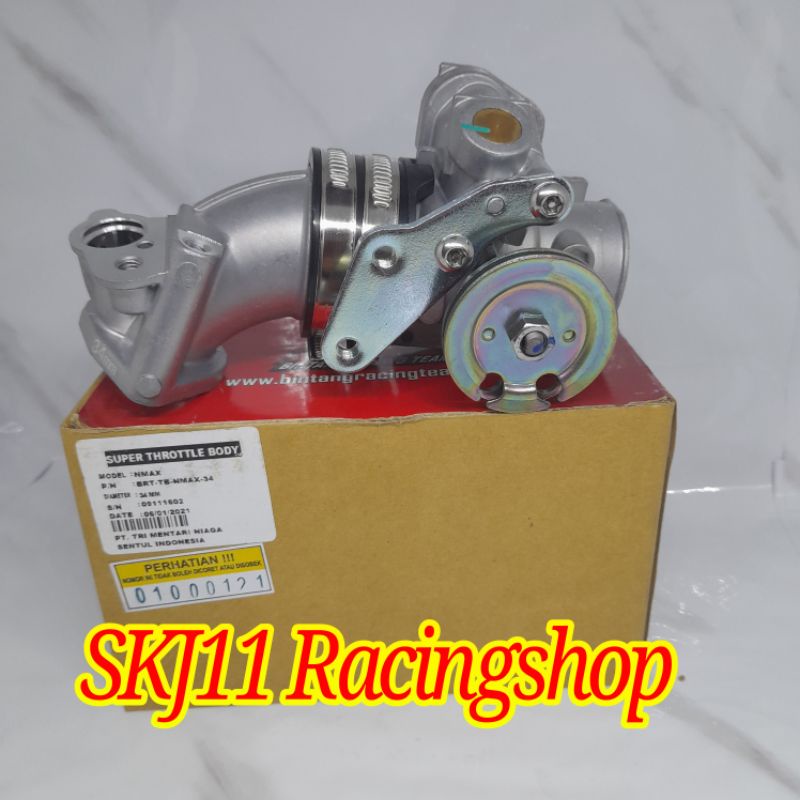 Throttle body TB nmax 32mm 34mm brt RACING-Trotel body TB nmax 32 34 mm ...