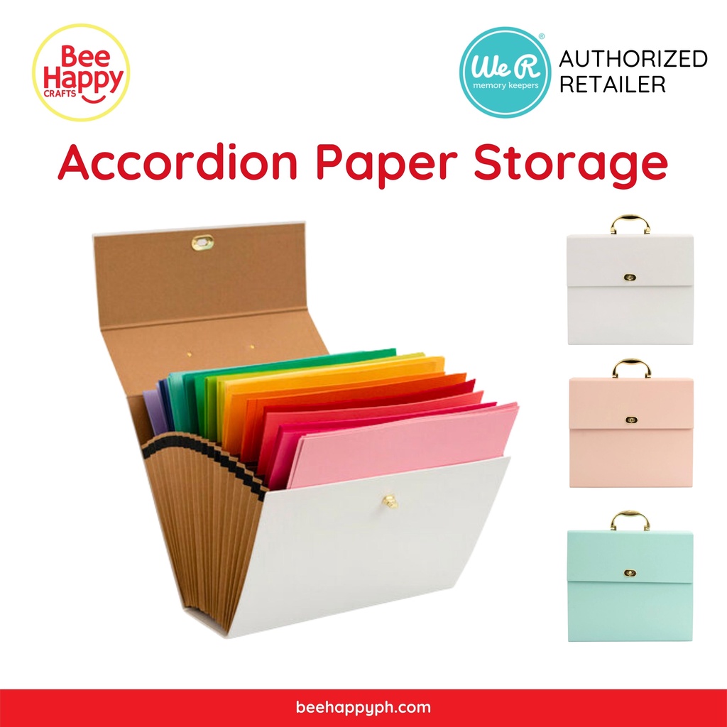 We R Memory Keepers Accordion Paper Storage 12" x 12" | Shopee Philippines