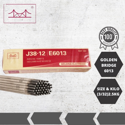 2.5KG GOLDEN BRIDGE WELDING ROD 6013 (3/32") 2.5mm | Shopee Philippines