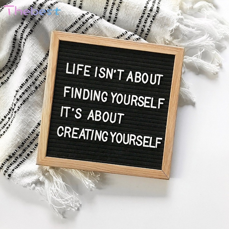 Diy Letter Board Photo Frame Wall Decoration Photo for Home Decor ...