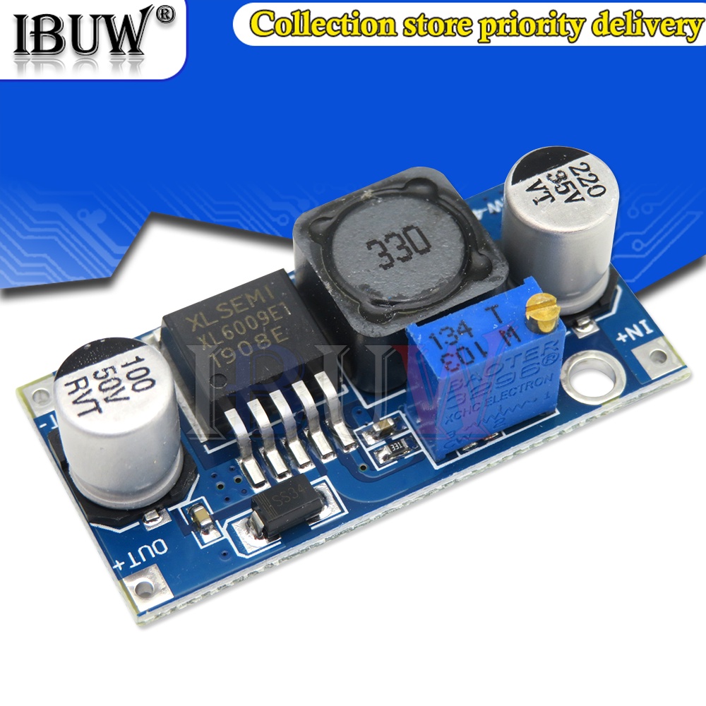 1PCS XL6009 DC-DC Boost Power Supply Module Output is Adjustable ,LM2577 Step-Up Module DC to DC ...