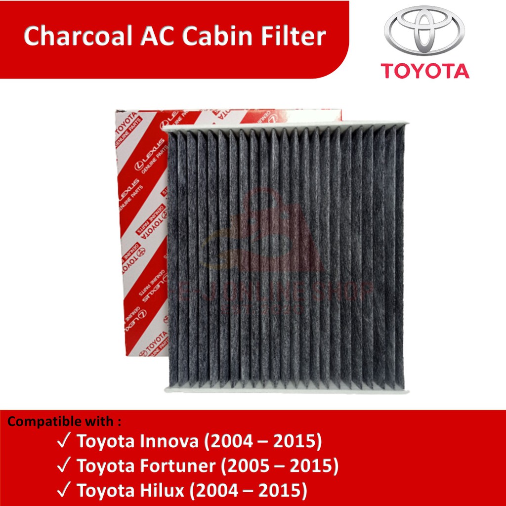 Charcoal AC Cabin Filter Toyota Innova , Hilux (2004 - 2015), Toyota ...