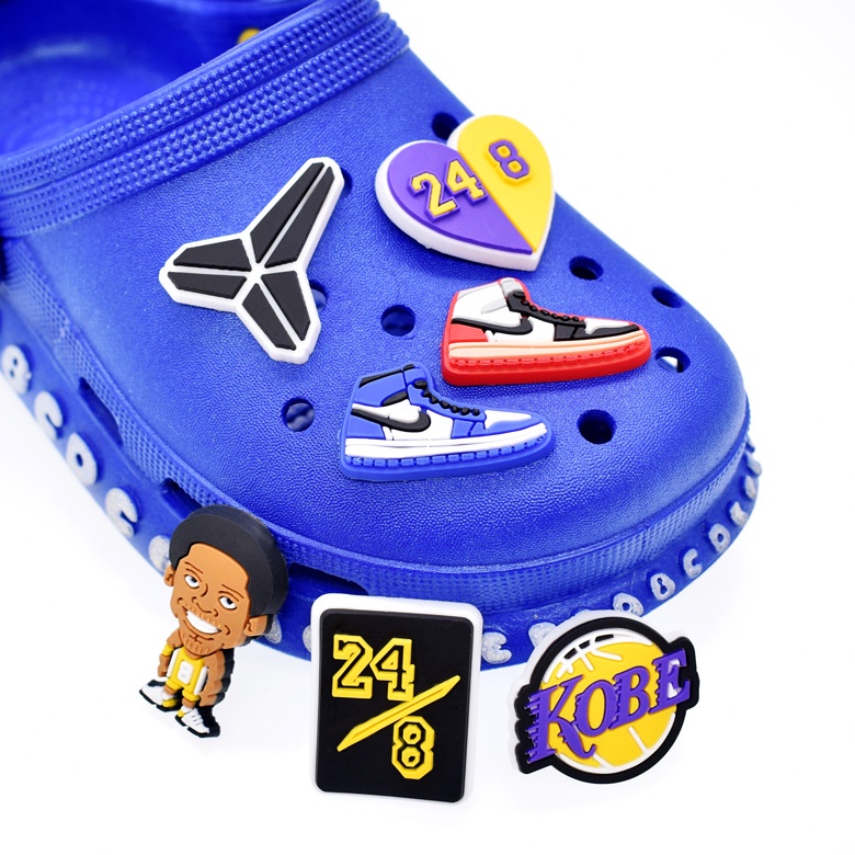 Nba Jibitz Set for Croc Pins Basketball Shoe Accessories Decorations ...