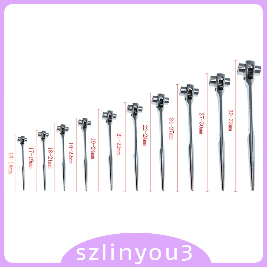Practical Tool Scaffolding Scaffold Podger Ratchet Spanner Ratcheting ...