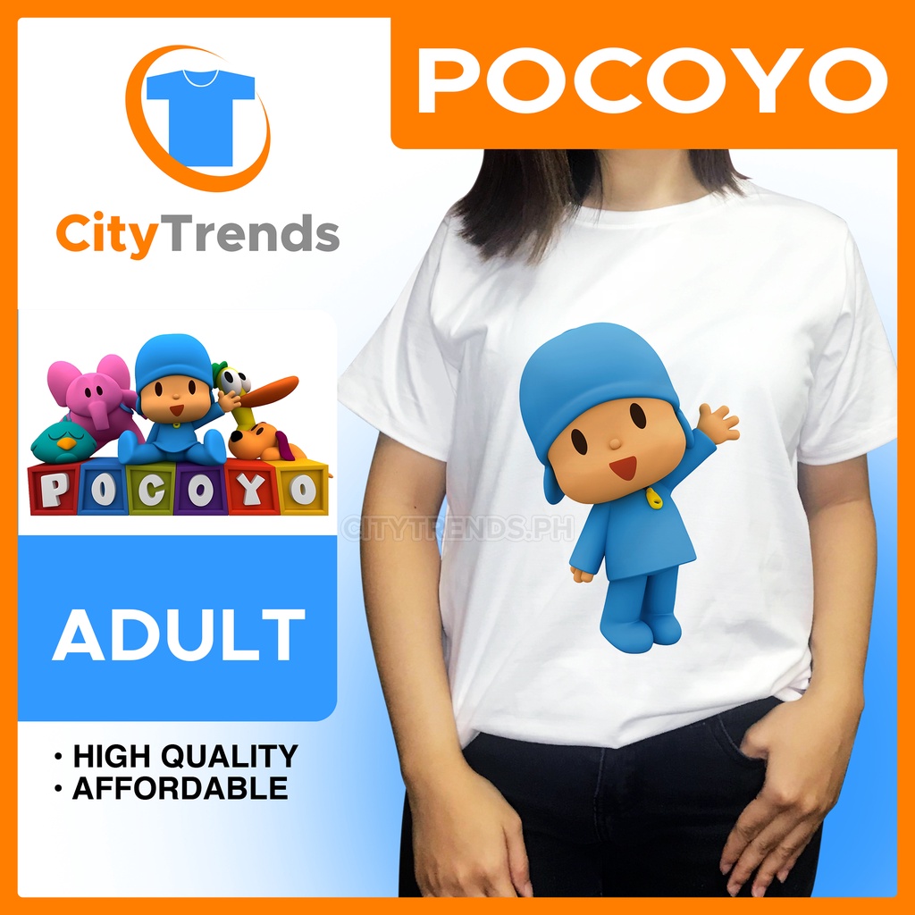 Pocoyo Shirt for Adults I Trendy Shirt for Adults | Shopee Philippines
