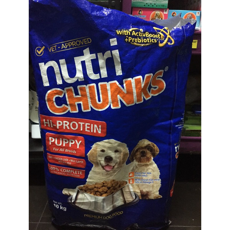 Nutri Chunks Puppy Dog Food Repacked | Shopee Philippines