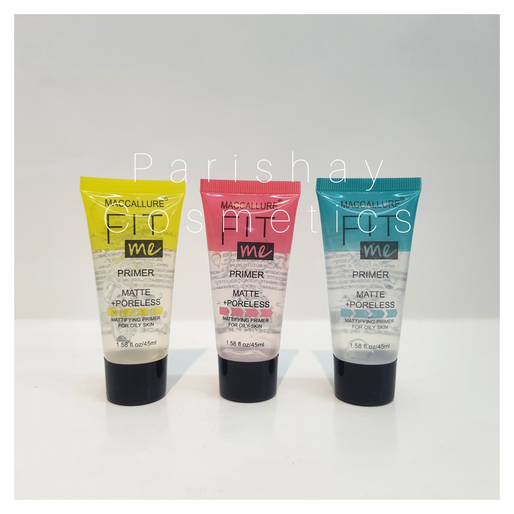 MACALLURE FIT ME Primer Matte + Poreless Mattifying Primer for oily ...