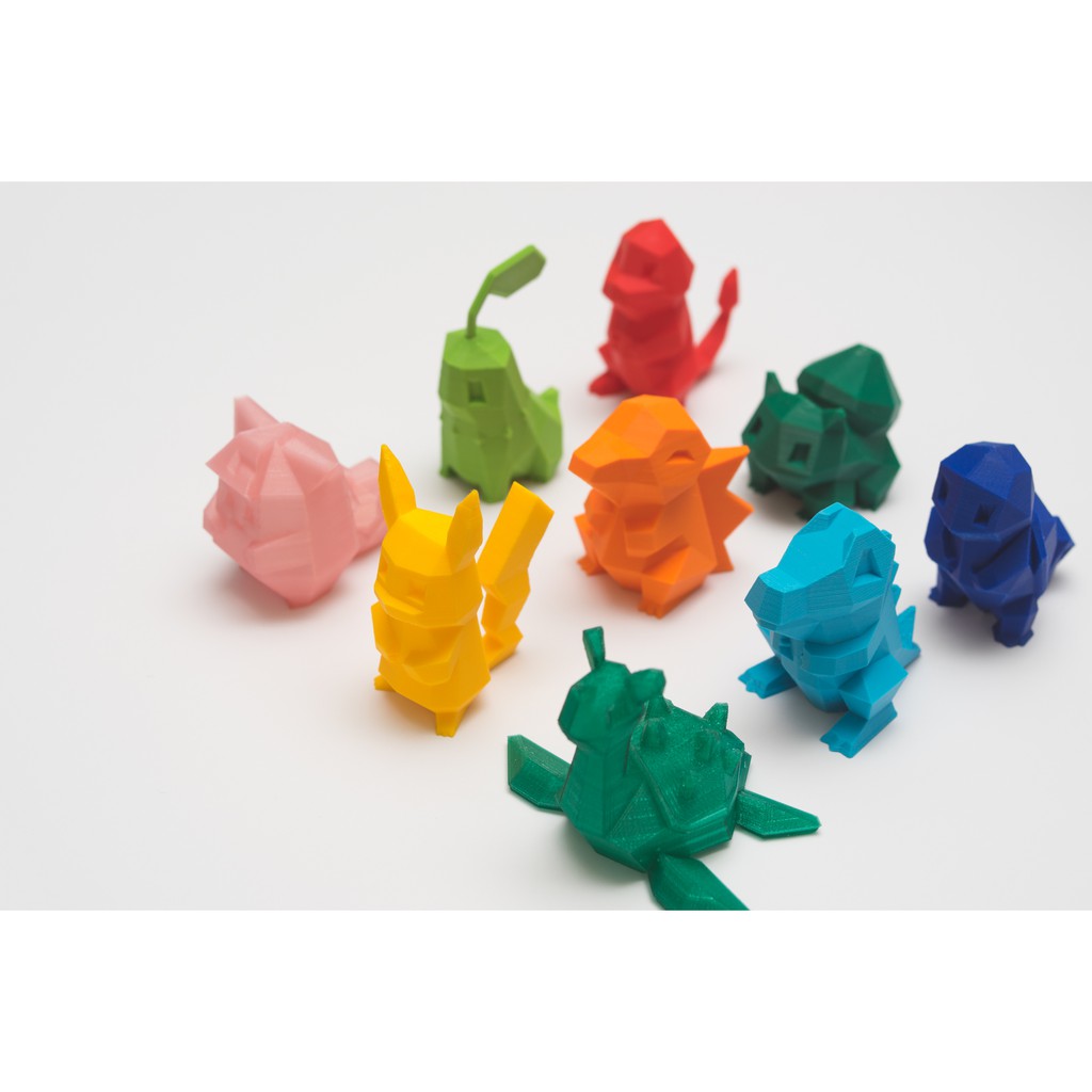 Low Poly Minimalist Miniature Pokemons | Shopee Philippines