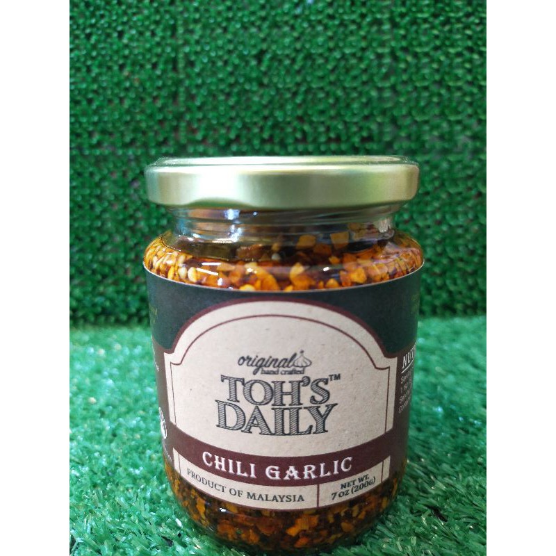 hand crafted TOH'S DAILY Chilli Garlic, 200g[EXP:30/04/2026] | Shopee ...